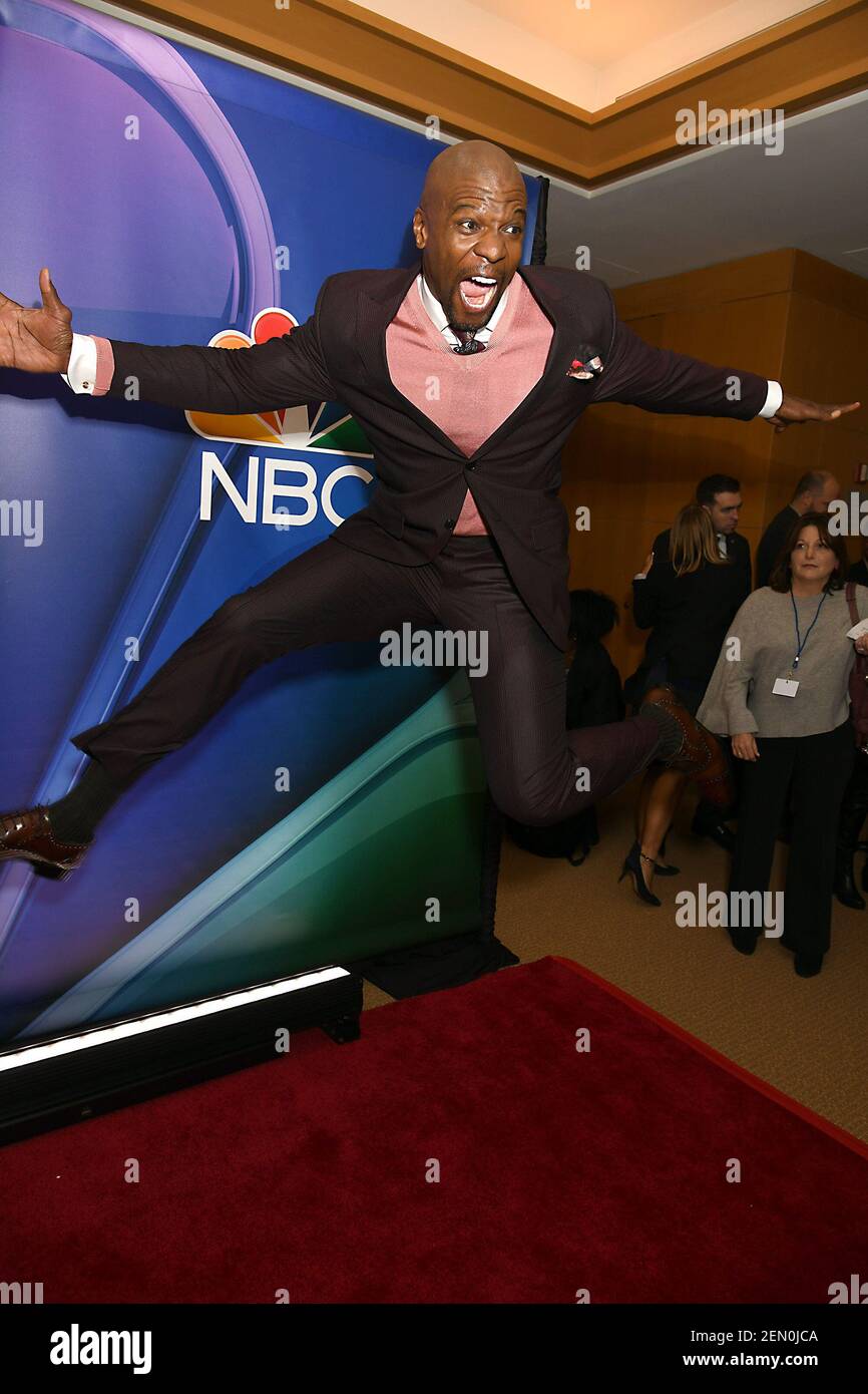 Terry Crews of " Brooklyn Nine-Nine" attends NBC's 2019-2020 UPFRONT on ...