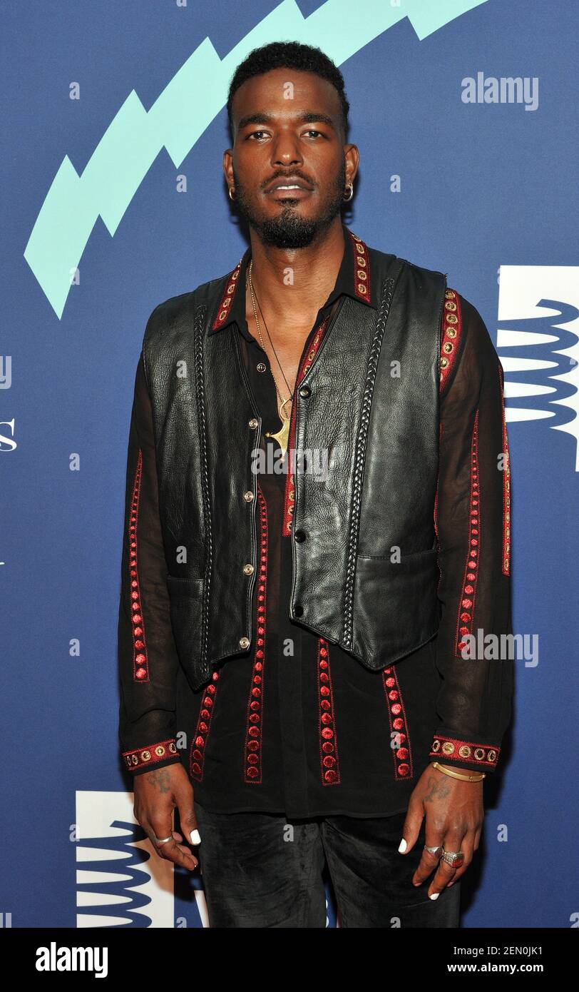 Actor Luke James attends the 23rd Annual Webby Awards at Cipriani Wall ...