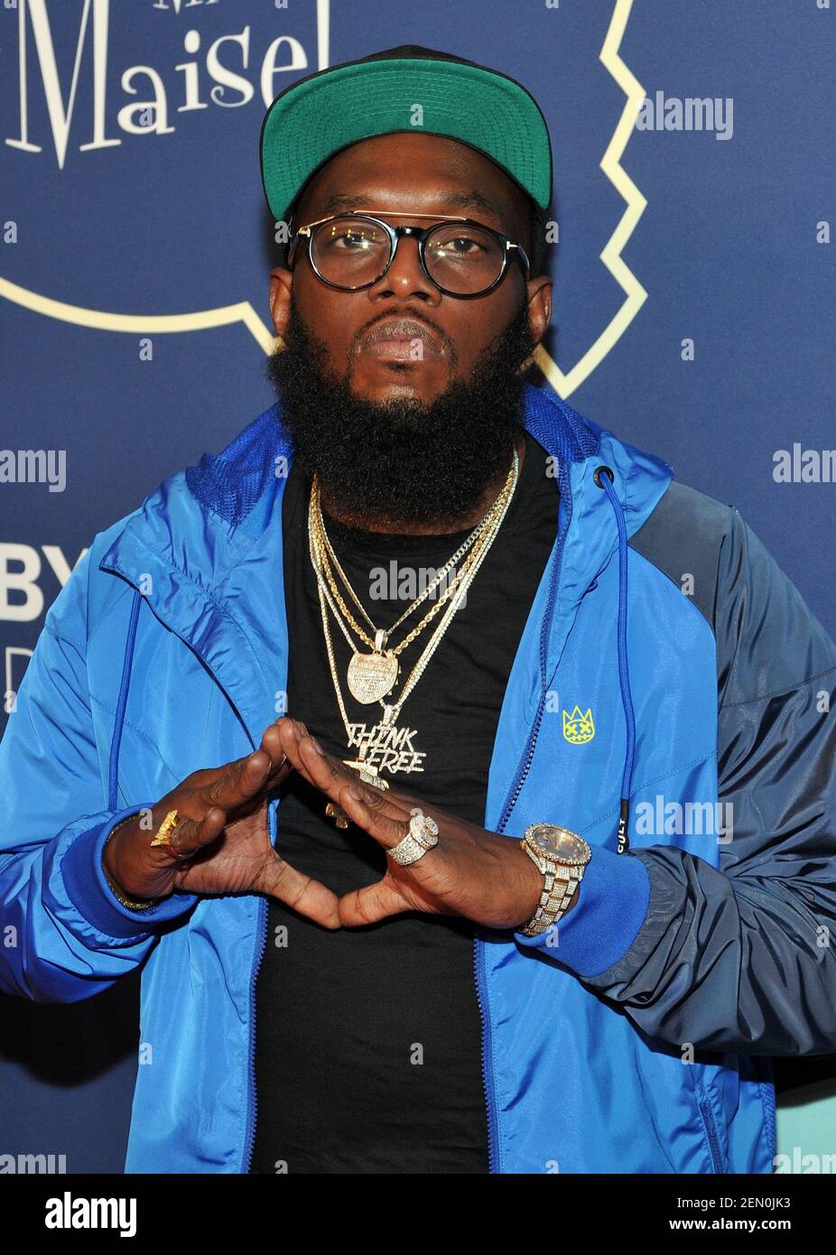 Rapper Freeway attends the 23rd Annual Webby Awards at Cipriani Wall ...