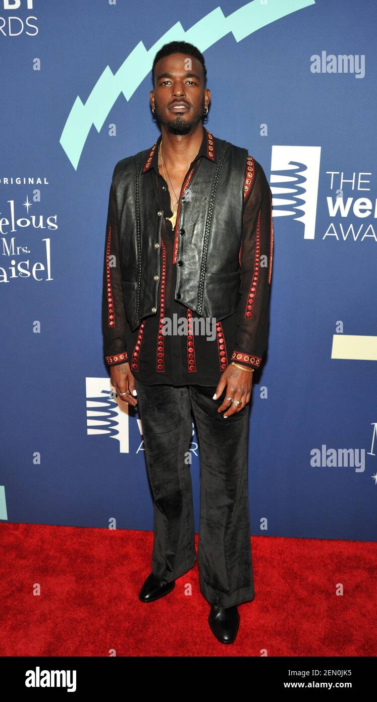 Actor Luke James attends the 23rd Annual Webby Awards at Cipriani Wall ...