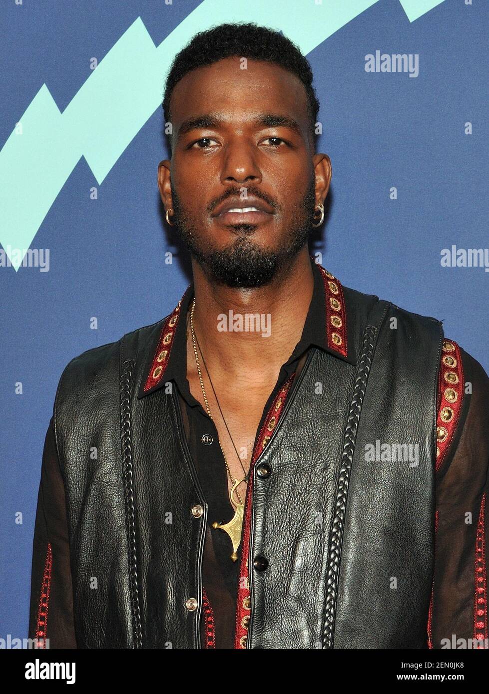 Actor Luke James attends the 23rd Annual Webby Awards at Cipriani Wall ...