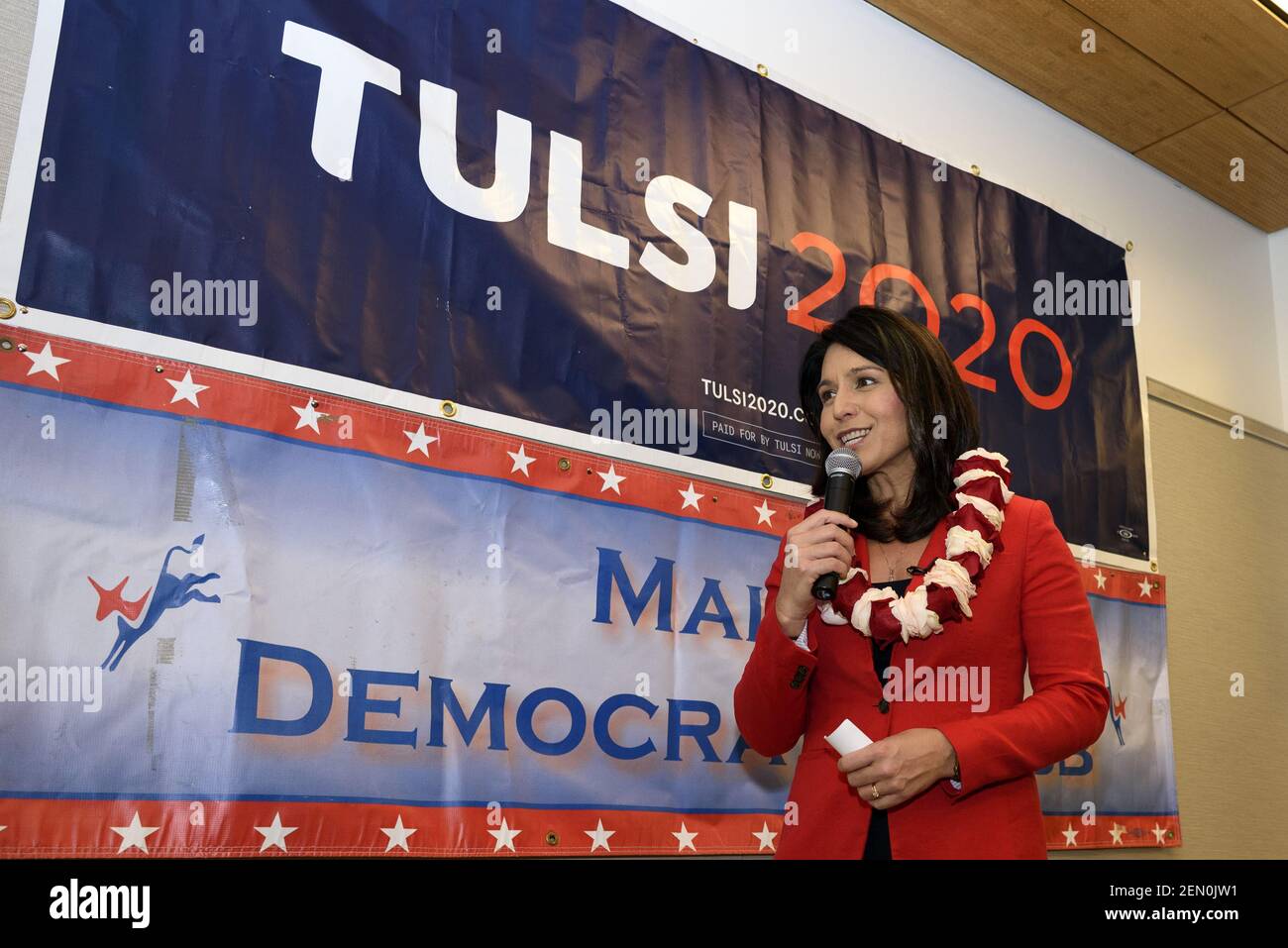 Tulsi Gabbard, a Democrat from Hawaii and 2020 presidential candidate ...