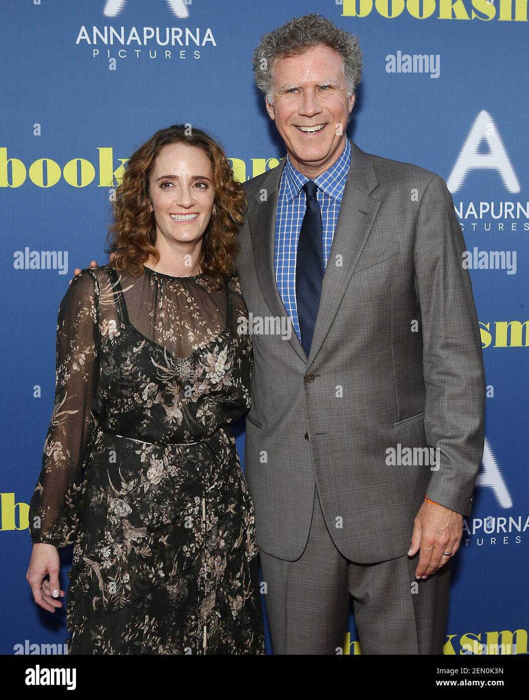 Will Ferrell (R) and Jessica Elbaum attend the Los Angeles screening of ...