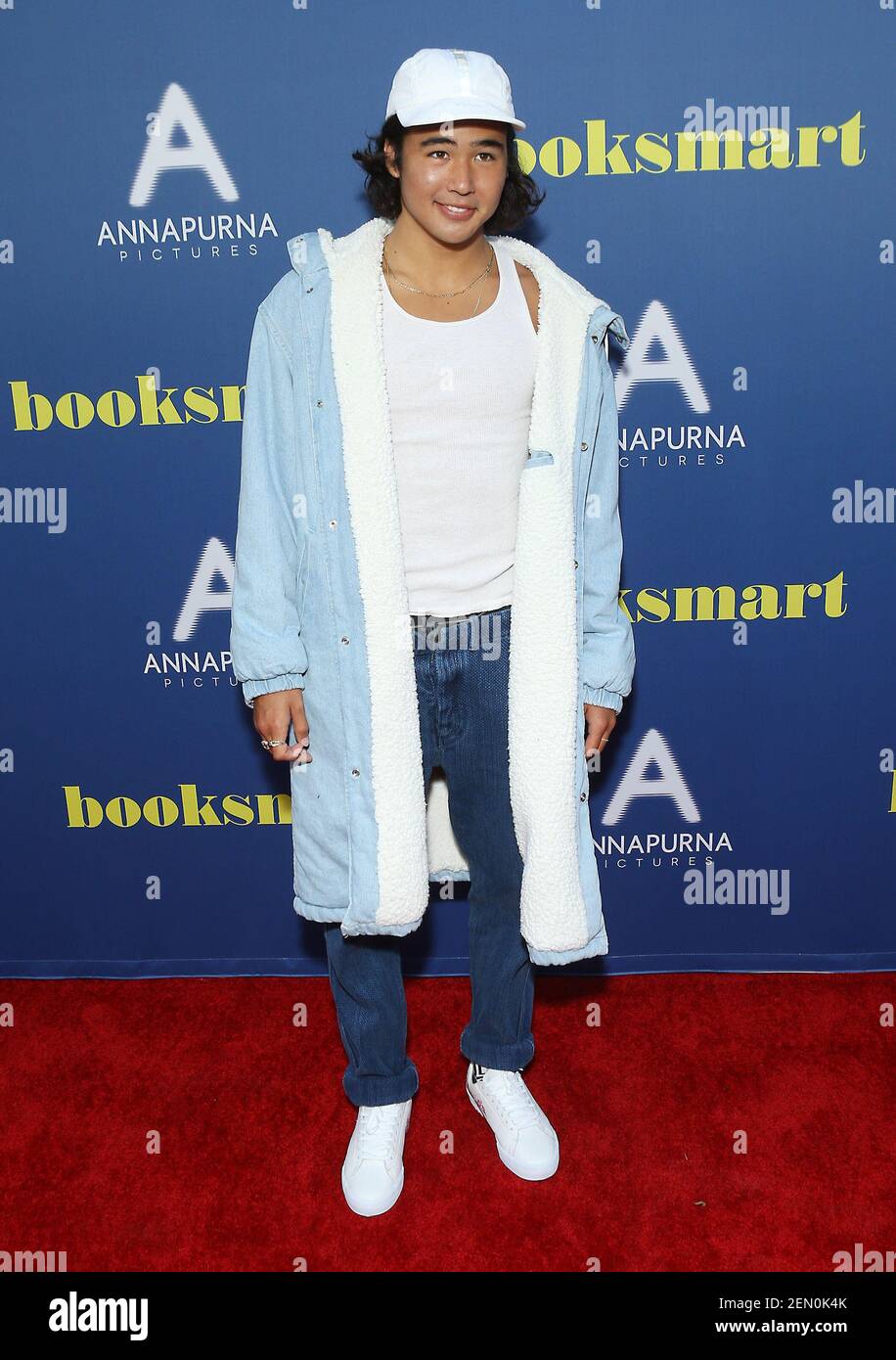 Nico Hiraga attends the Los Angeles screening of BookSmart held at The ...