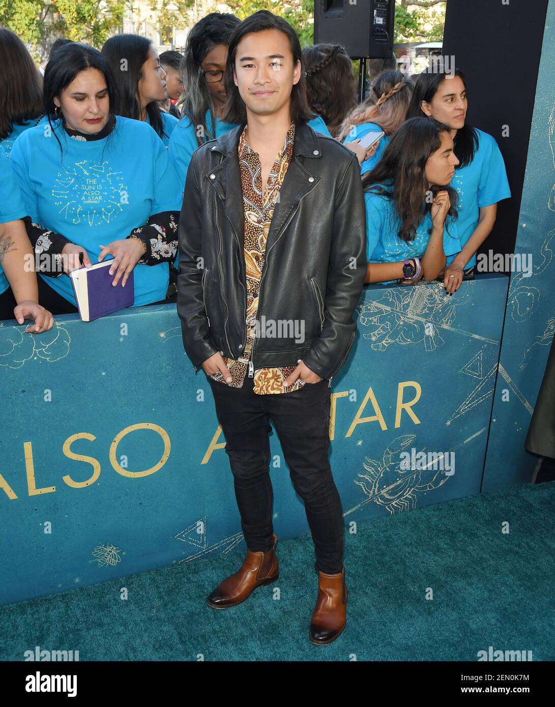Jordan Rodrigues arrives at "The Sun Is Also A Star" Los Angeles ...