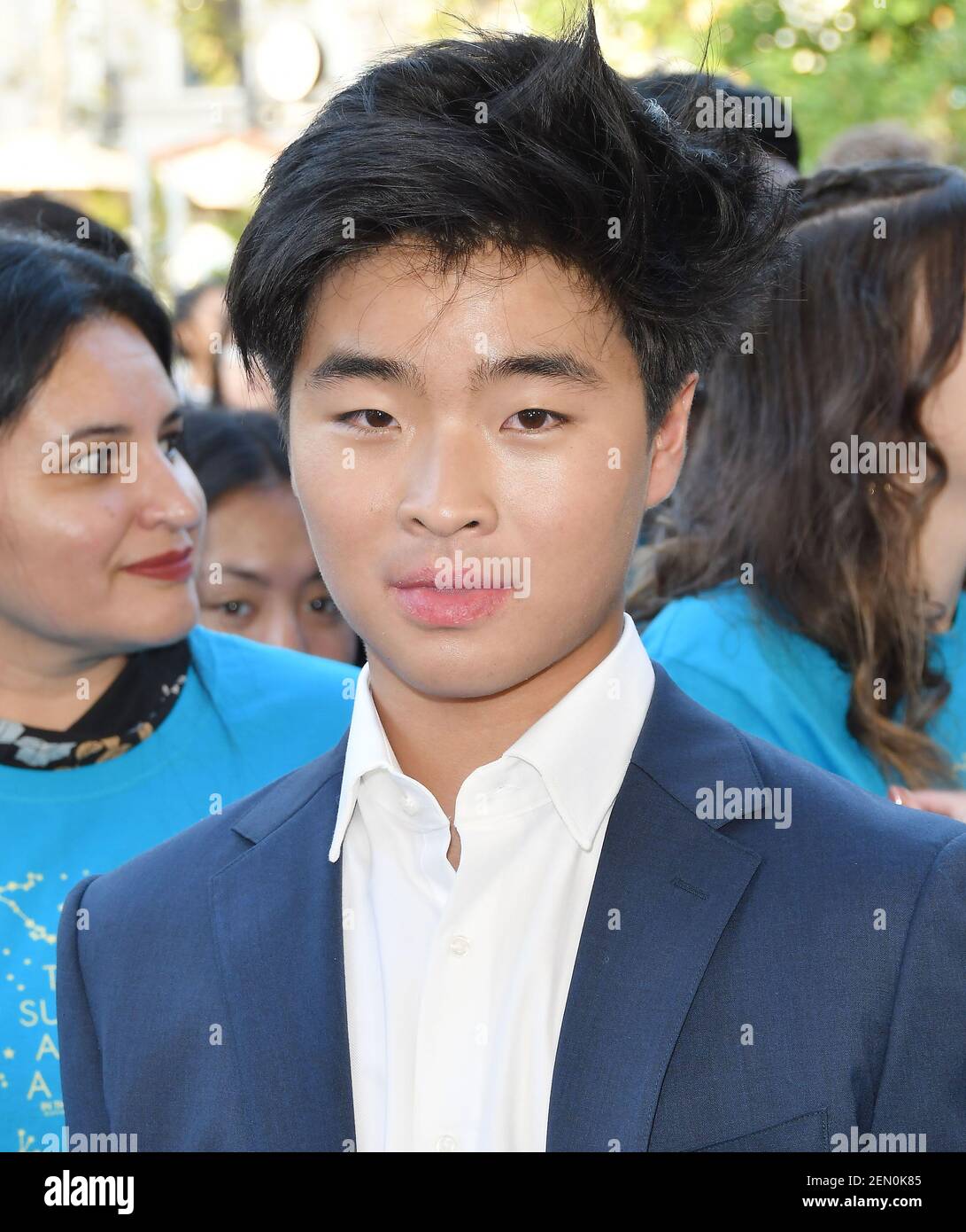 Dallas Liu arrives at "The Sun Is Also A Star" Los Angeles Premiere ...