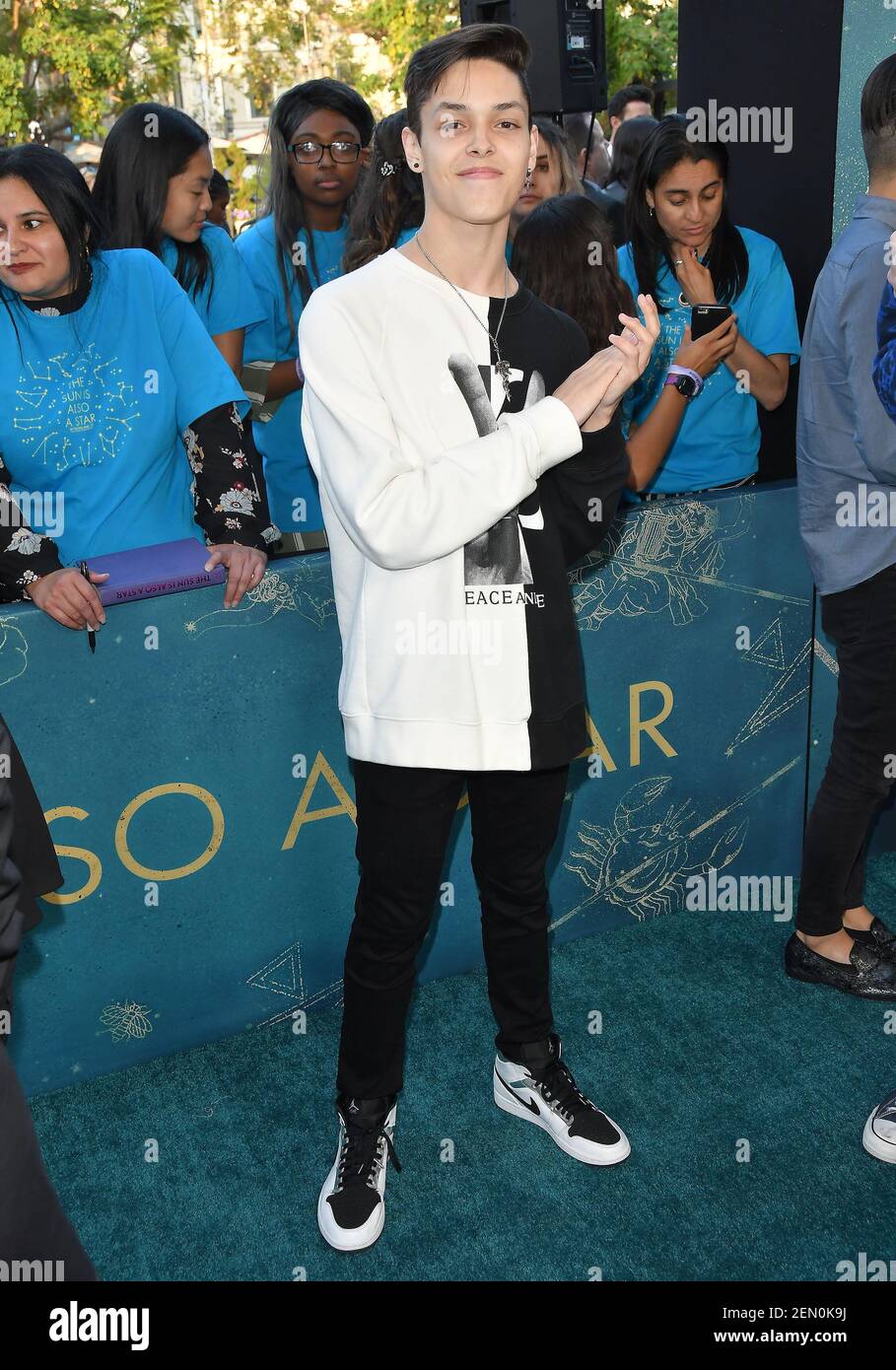 Christopher Romero arrives at "The Sun Is Also A Star" Los Angeles ...