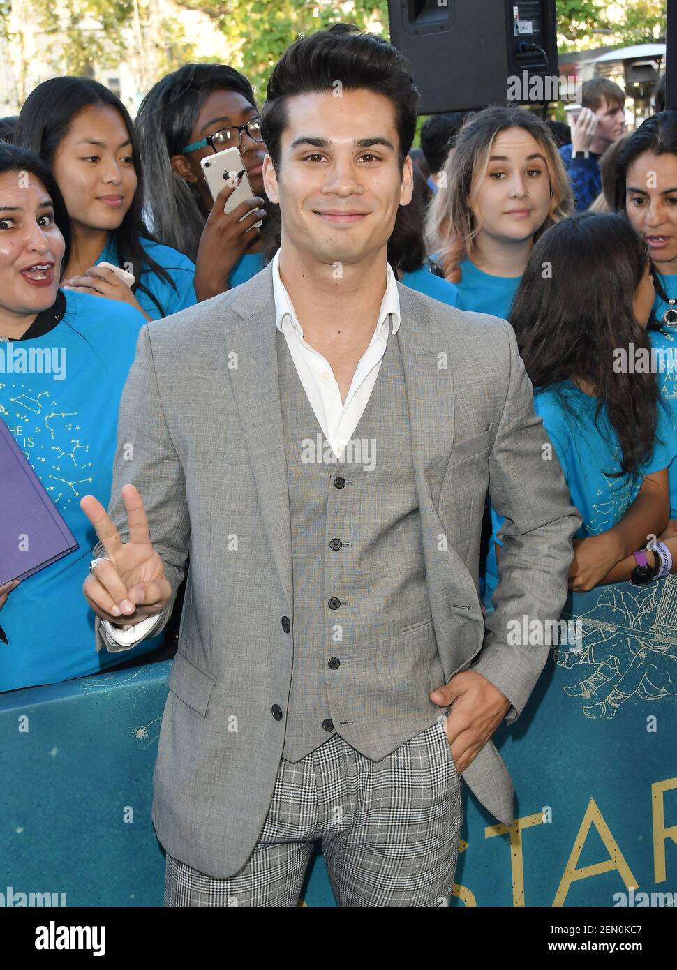 Drew Ray Tanner arrives at "The Sun Is Also A Star" Los Angeles ...