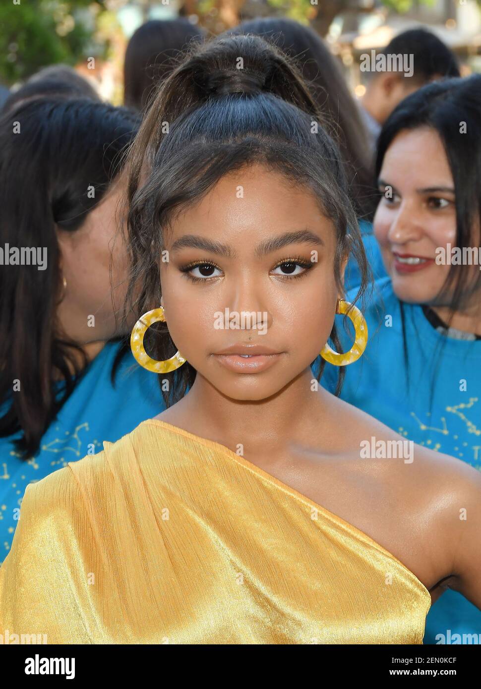 Navia Robinson arrives at "The Sun Is Also A Star" Los Angeles Premiere ...