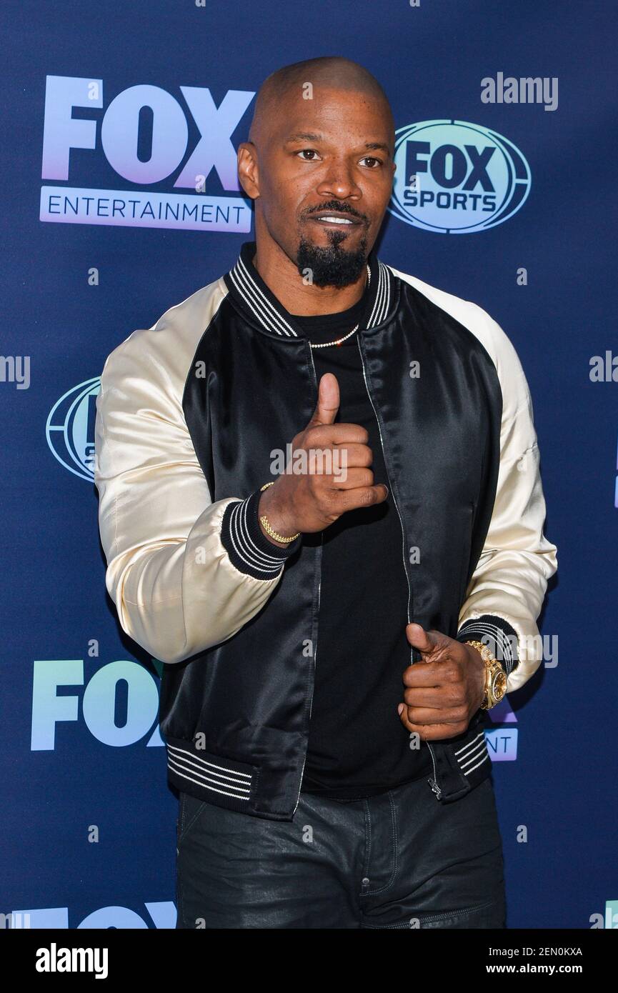 NEW YORK - MAY 13: Jaime Foxx attends the Fox 2019 Upfront Red Carpet ...