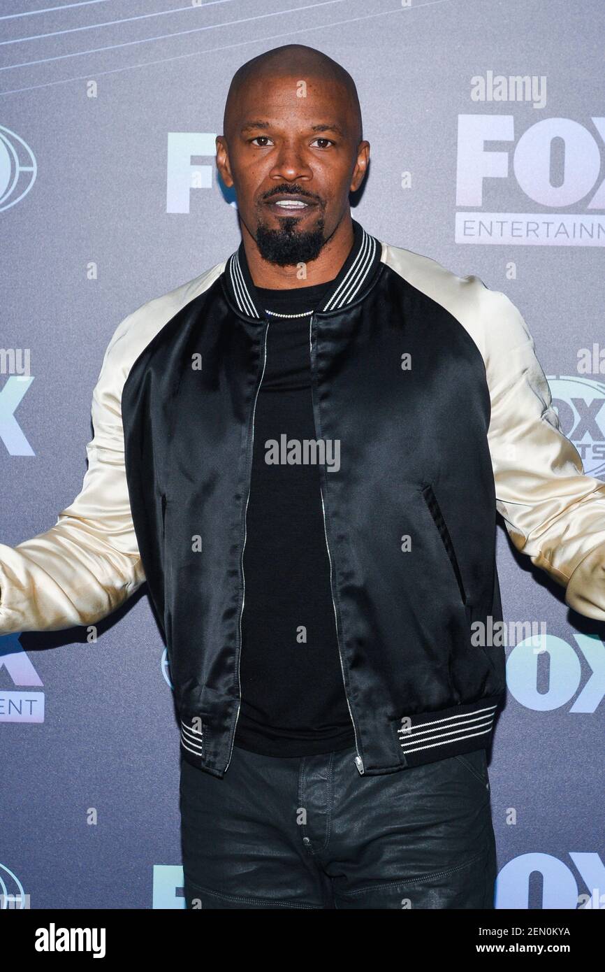 NEW YORK - MAY 13: Jaime Foxx attends the Fox 2019 Upfront Red Carpet ...