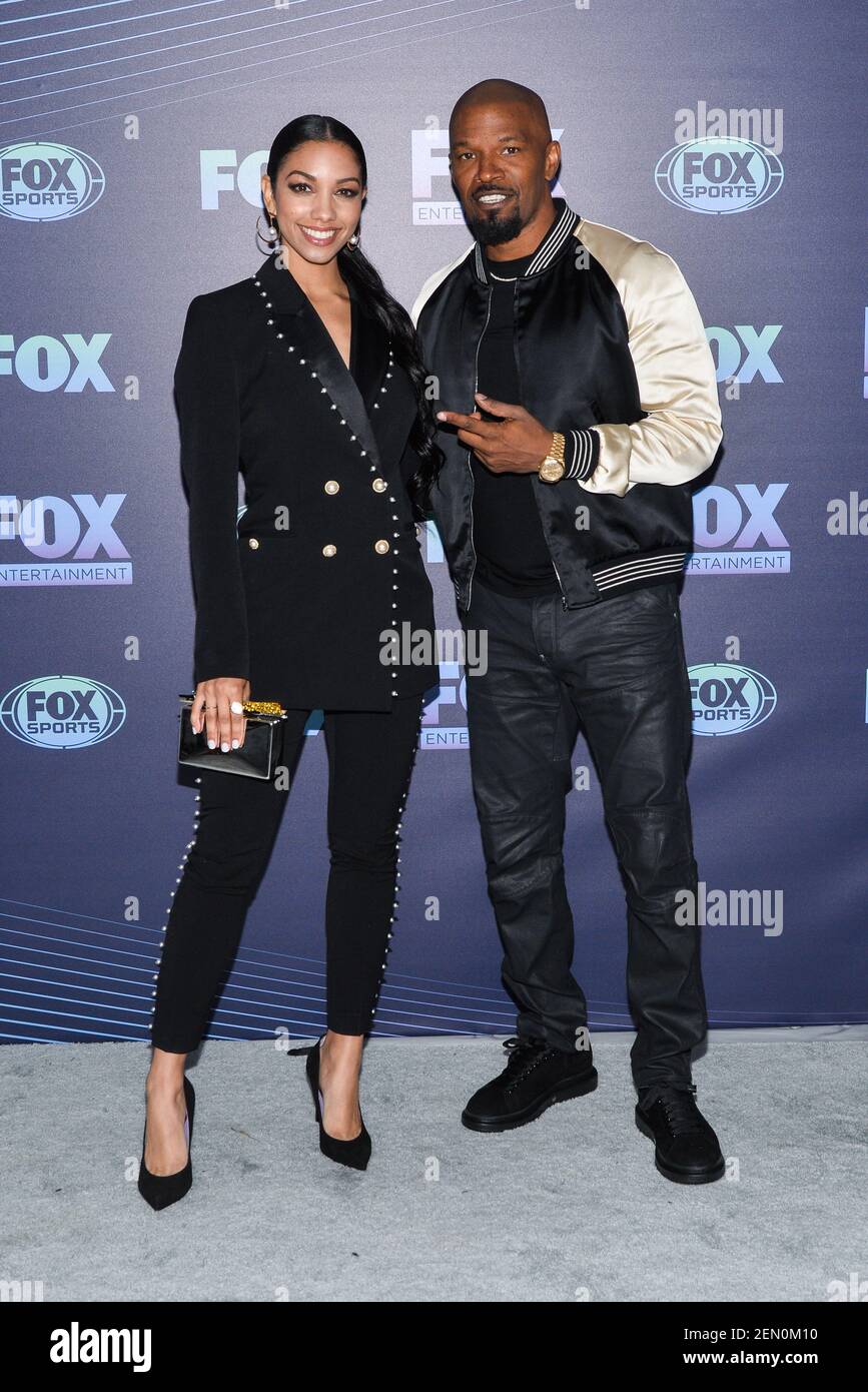 NEW YORK - MAY 13: Corine Foxx and Jaime Foxx attends the Fox 2019 ...