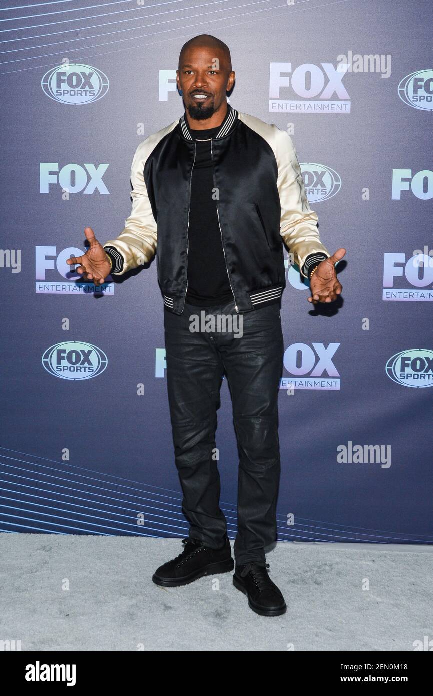 NEW YORK - MAY 13: Jaime Foxx attends the Fox 2019 Upfront Red Carpet ...