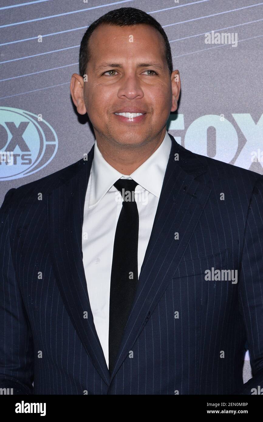 NEW YORK - MAY 13: Alex Rodriguez attends the Fox 2019 Upfront Red ...