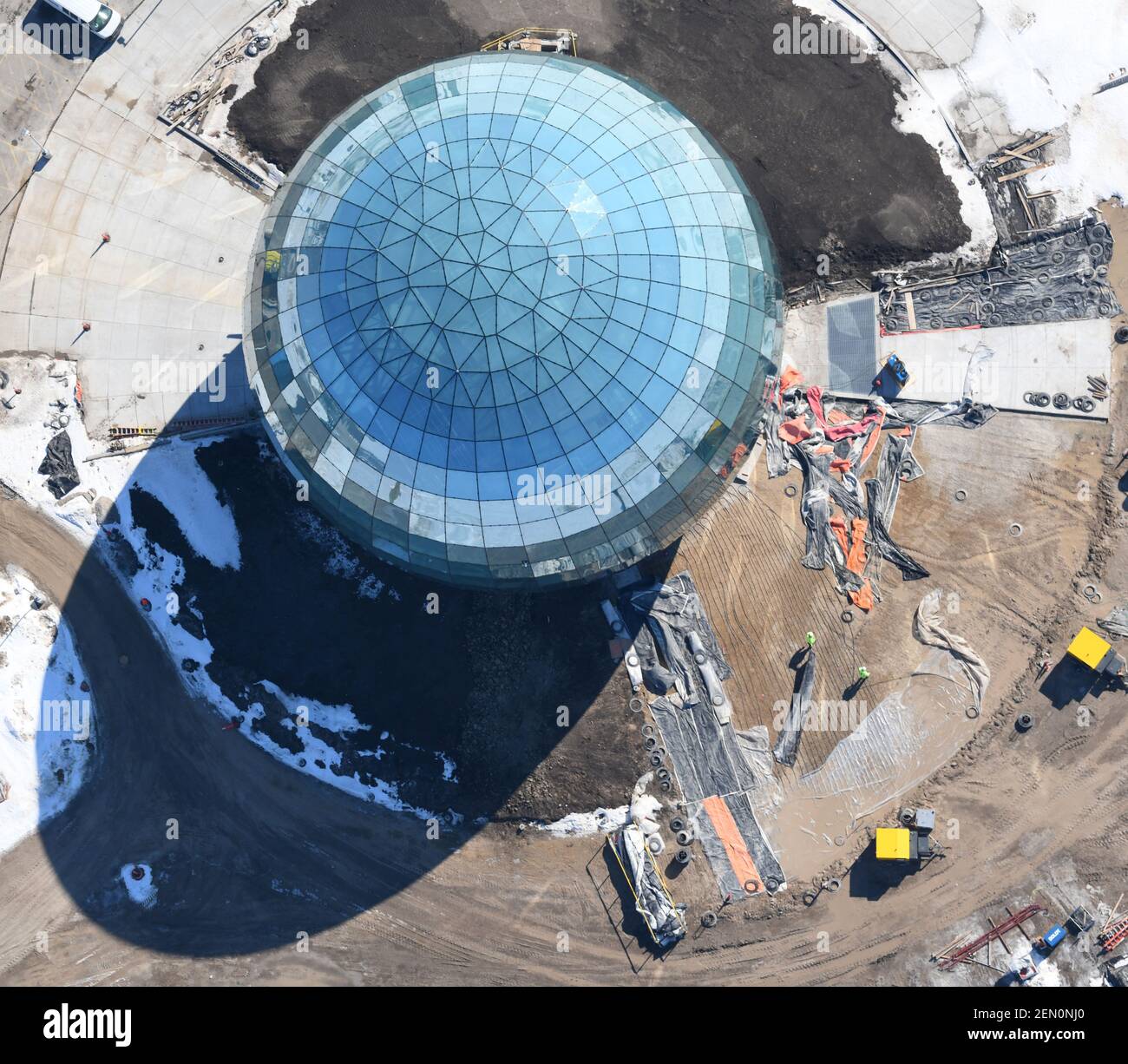 Mount Pleasant, Wisconsin, USA. 25th Feb, 2021. The Foxconn campus in ...