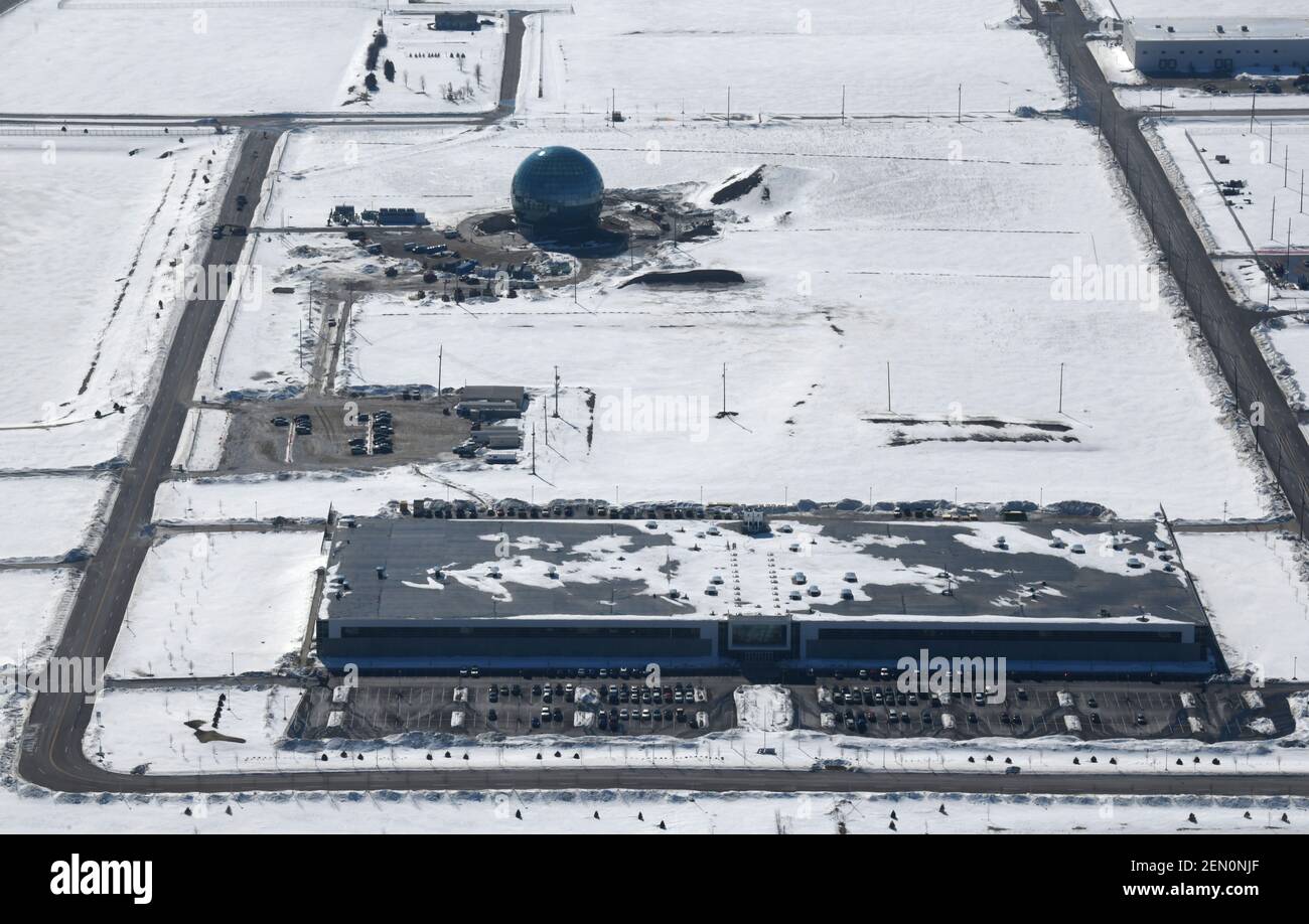 Mount Pleasant, Wisconsin, USA. 25th Feb, 2021. The Foxconn campus in ...