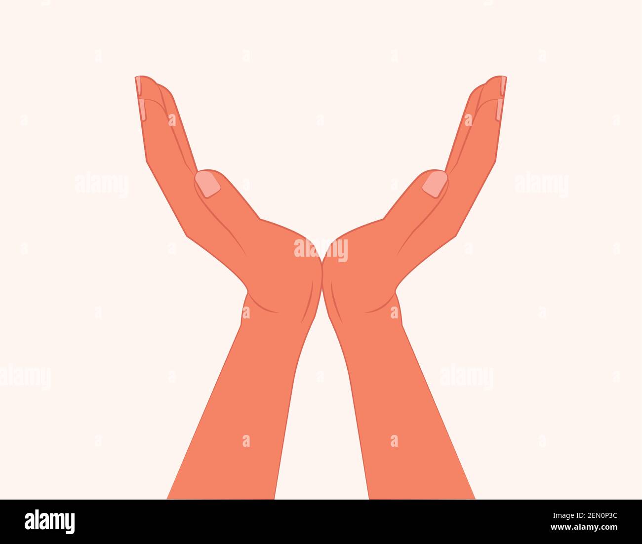 Two hands showing or holding something. Open hands reaching out. Two ... Two hands showing or holding something. Open hands reaching out. Two ...
