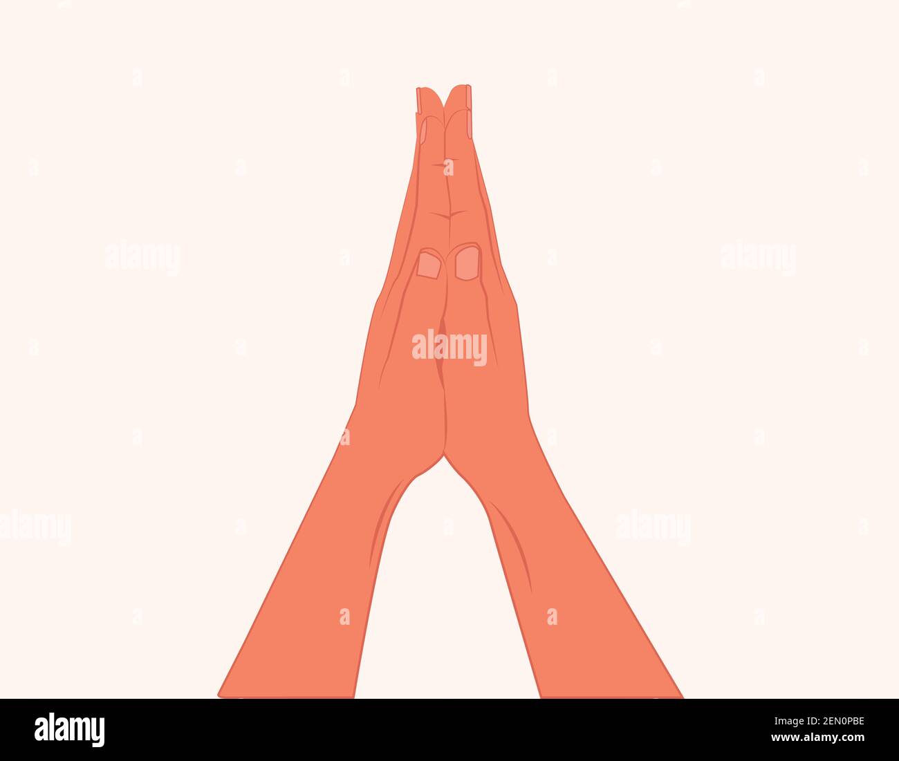 Namaskar Hands Image