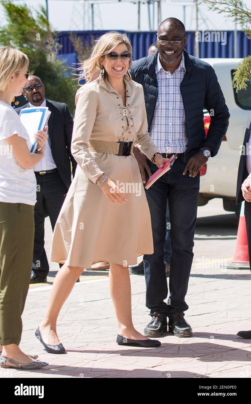 Queen Maxima of the Netherlands visits the Habesha beer brewery and ...