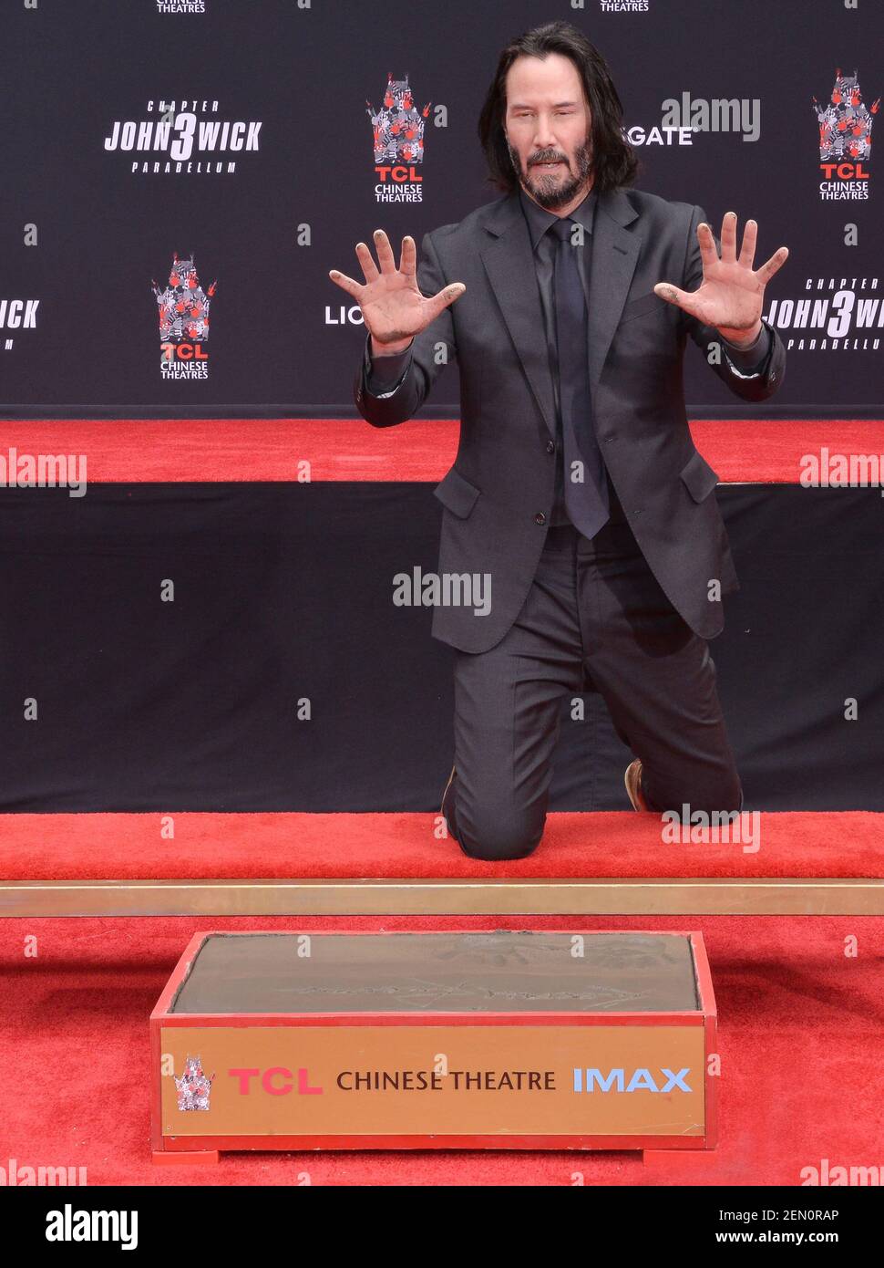 Keanu Reeves Hands & Footprints Ceremony held at the TCL Chinese ...