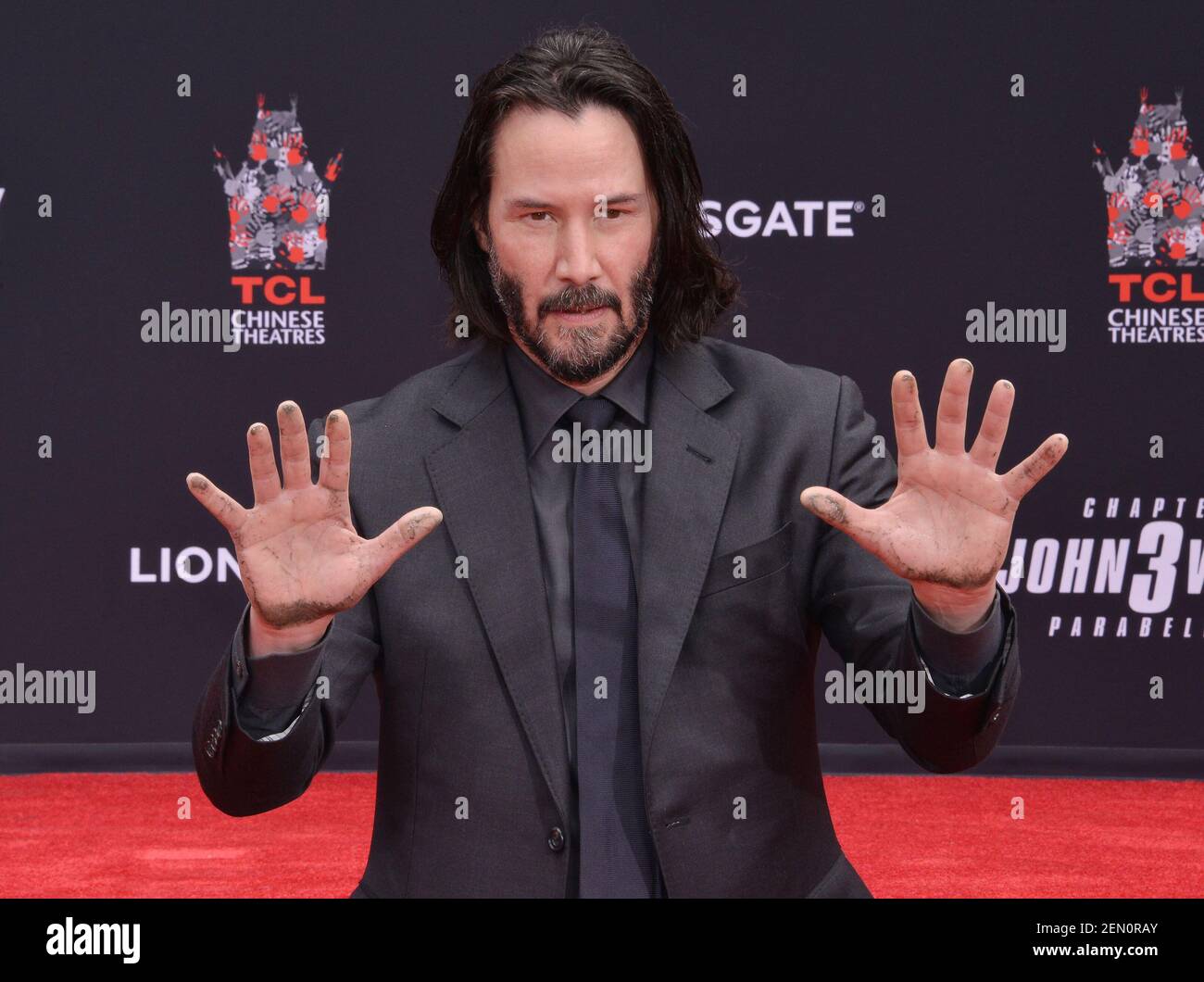 Keanu Reeves Hands & Footprints Ceremony held at the TCL Chinese ...