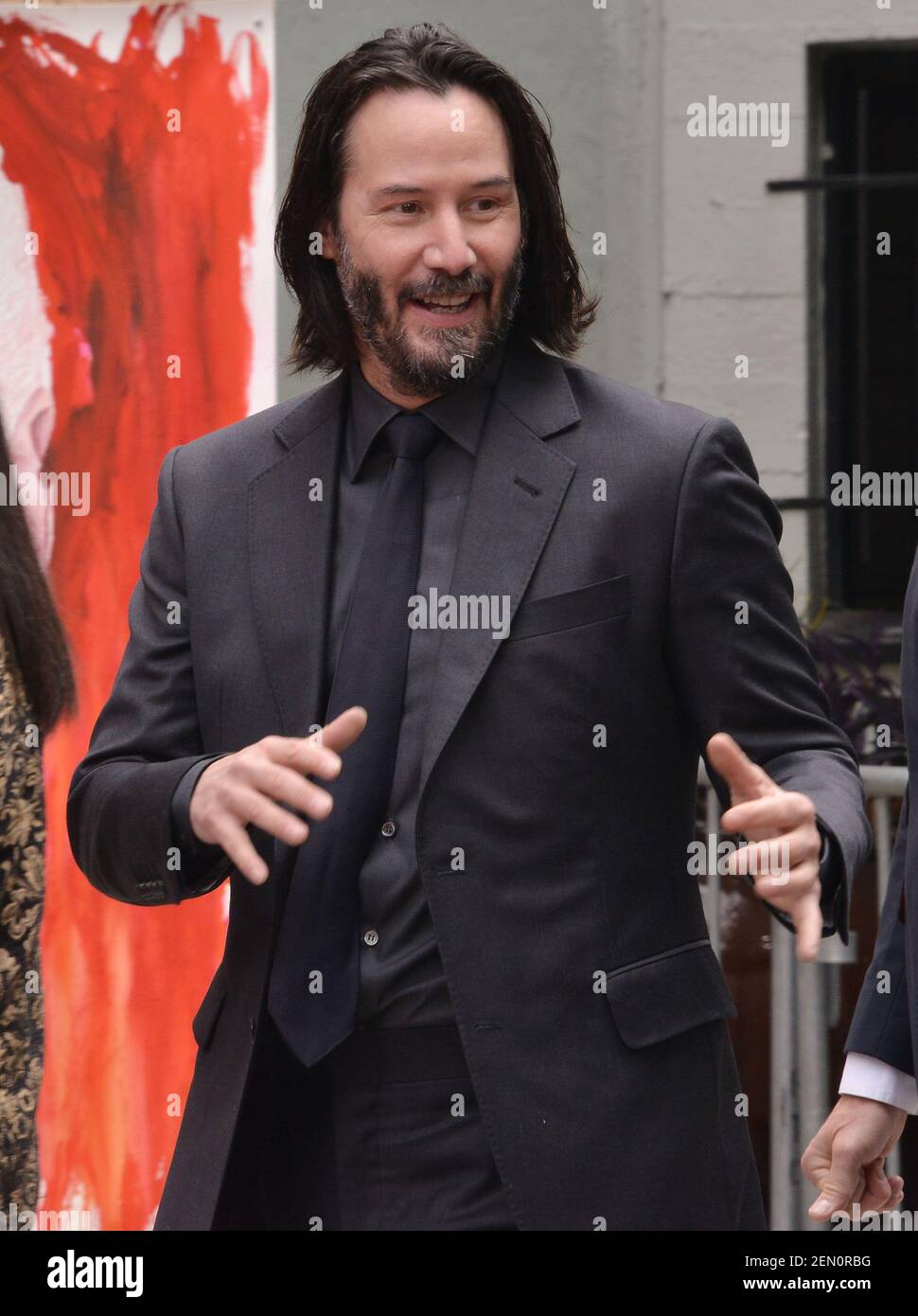Keanu Reeves Hands & Footprints Ceremony held at the TCL Chinese ...