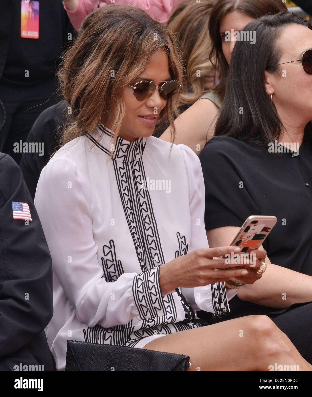 Halle Berry at the Keanu Reeves Hands & Footprints Ceremony held at the ...