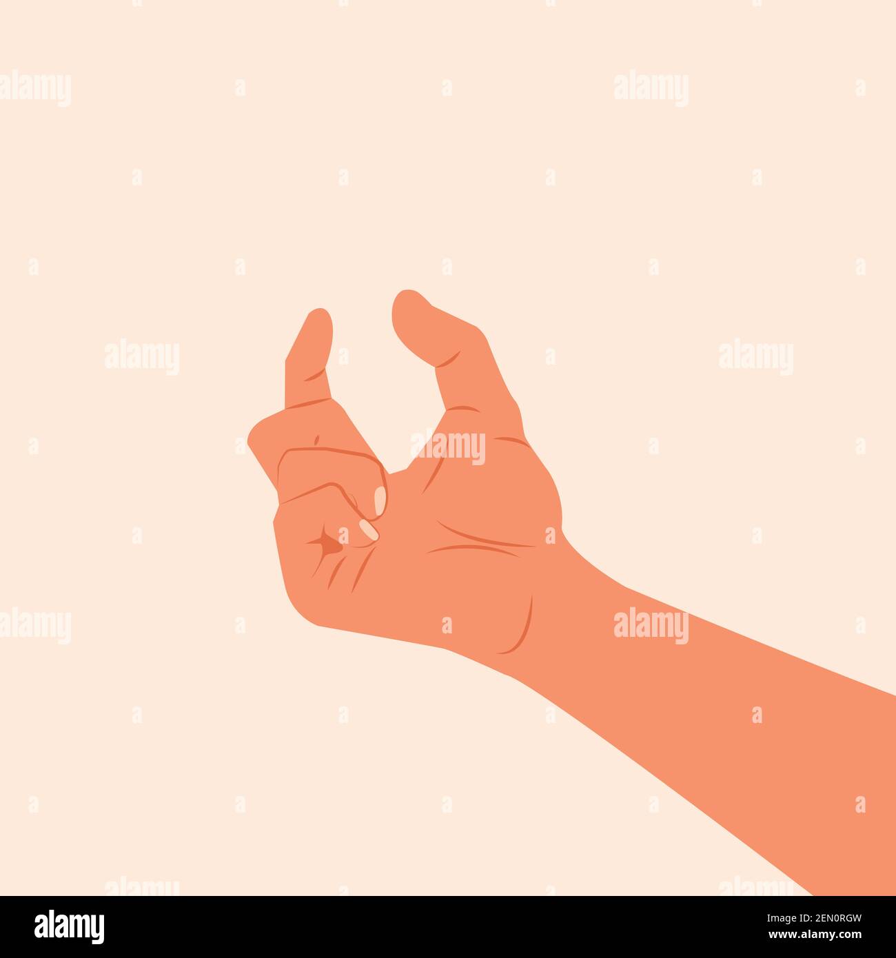 Man side view hold Stock Vector Images - Alamy