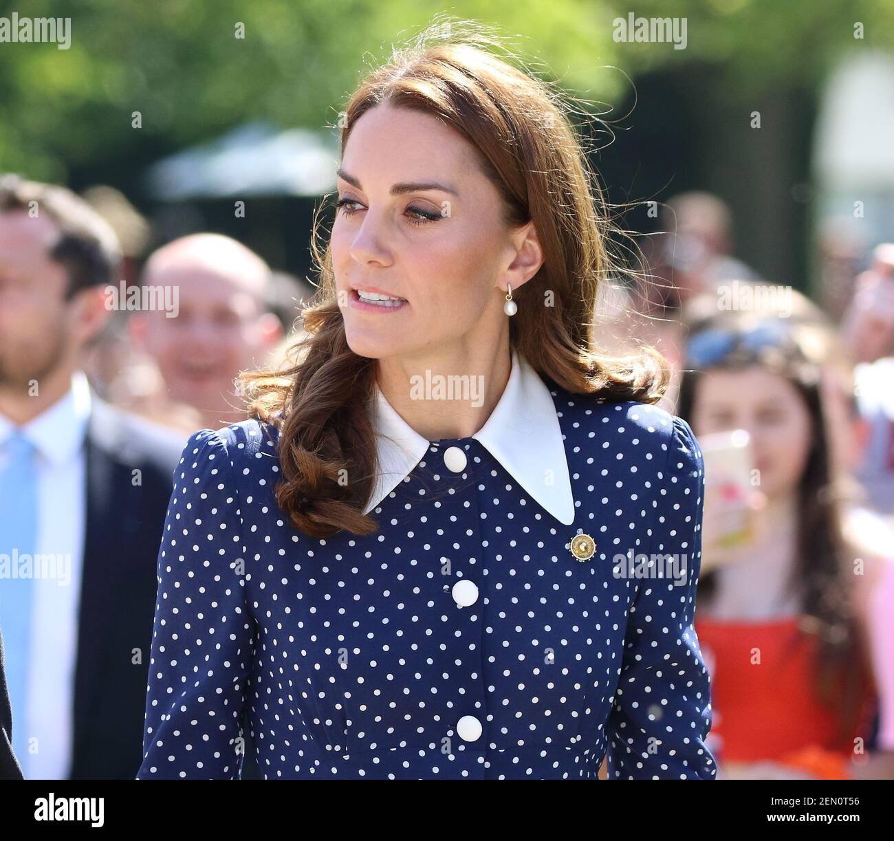 Kate Middleton, Duchess of Cambridge seen arriving at the D-Day ...