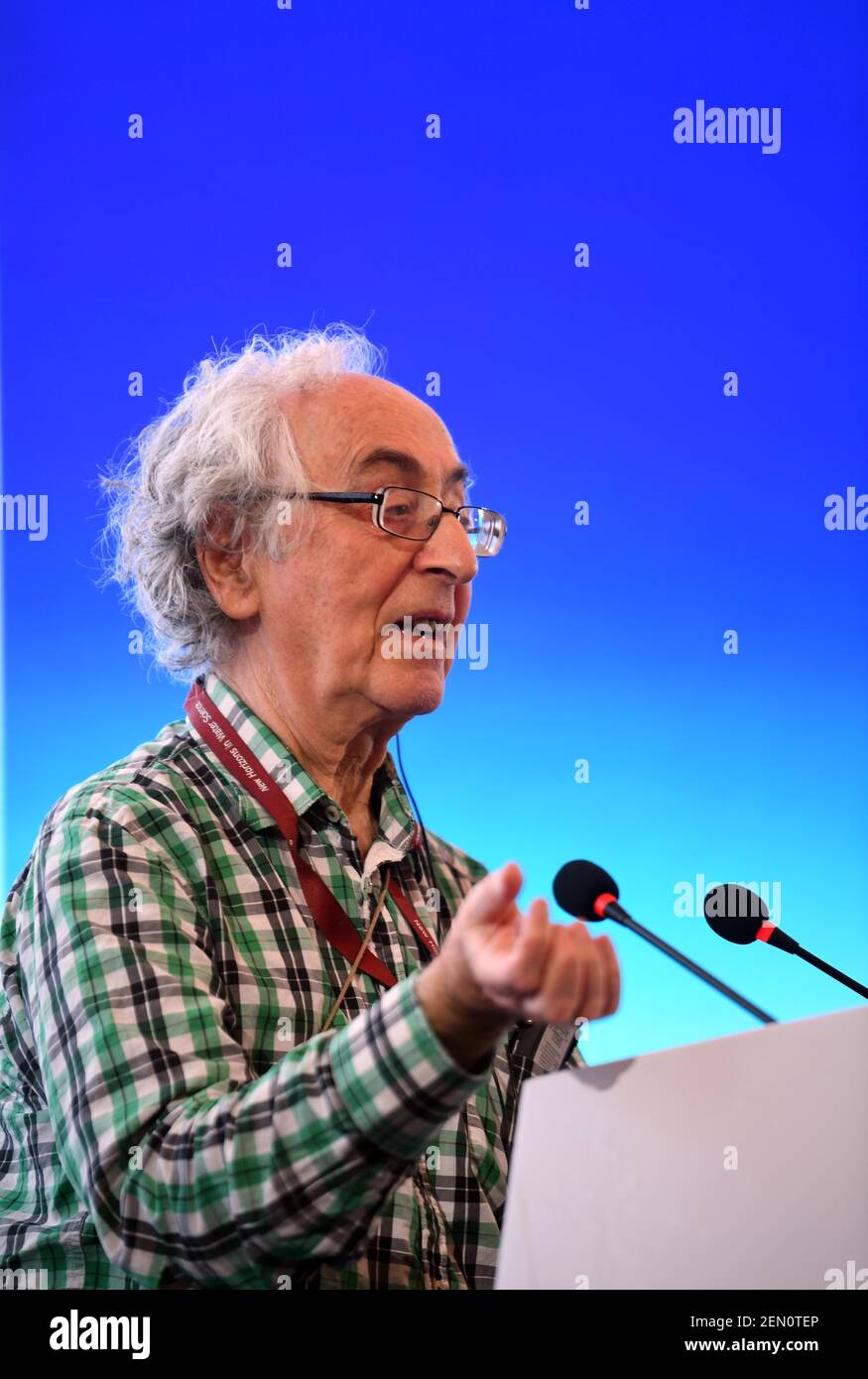 Welsh theoretical physicist Brian David Josephson, the winner of the ...