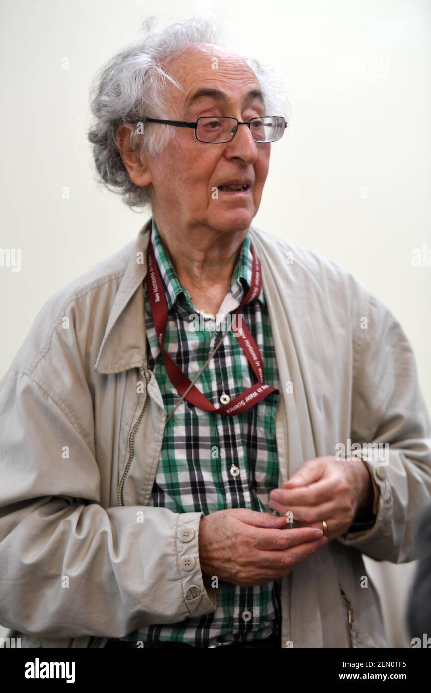 Welsh theoretical physicist Brian David Josephson, the winner of the ...