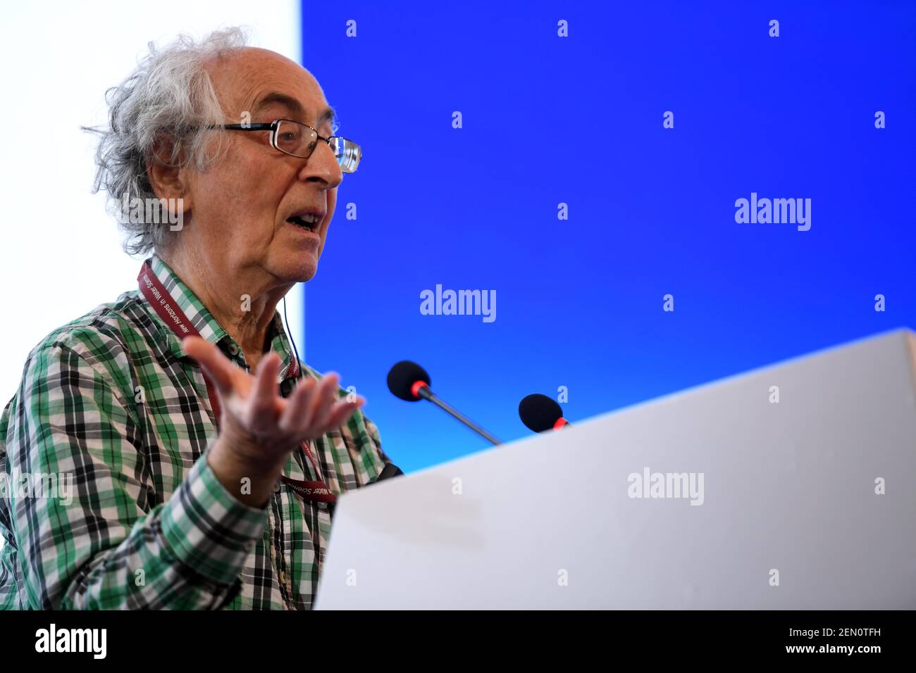 Welsh theoretical physicist Brian David Josephson, the winner of the ...