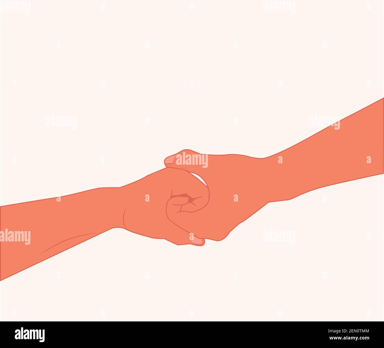 Shaking hands gestures. Hold someone else's hand to help. Helping each ...