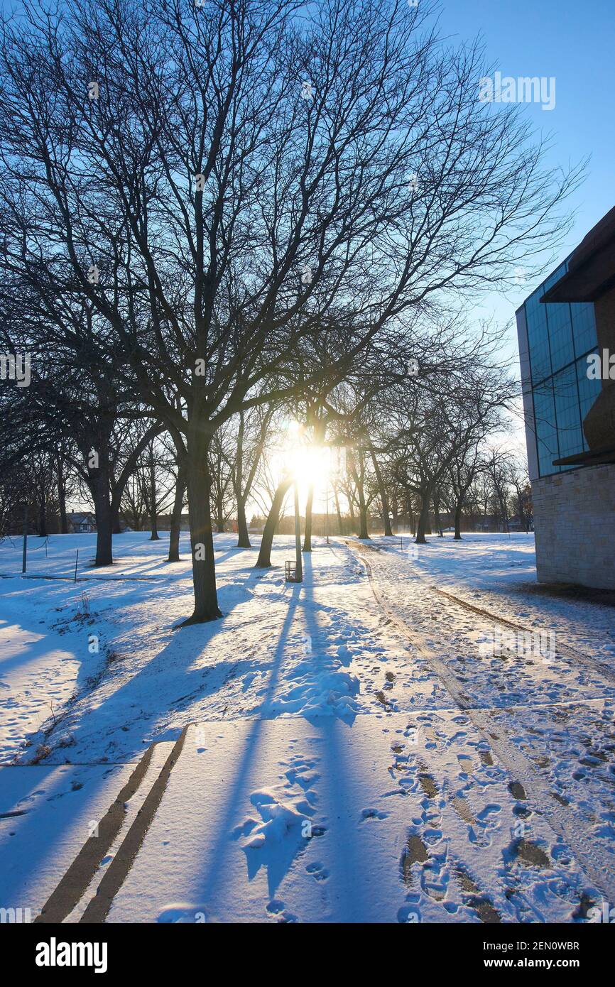 Winter In Milwaukee Wisconsin