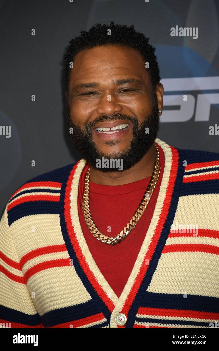 Anthony Anderson attends the 2019 ABC Disney Upfront, held at Tavern on ...