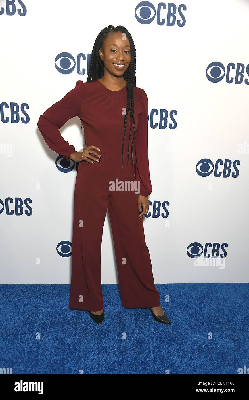 Maya Lynne Robinson of "The Unicorn" attends the CBS Upfront 2019-2020 ...
