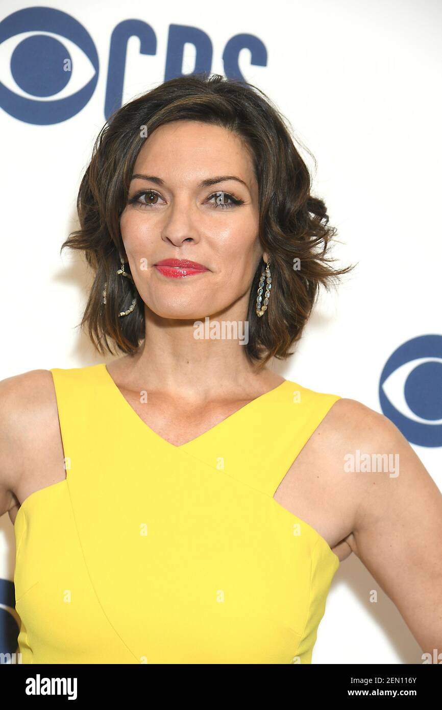 Alana De La Garza of "FBI: Most Wanted" attends the CBS Upfront 2019 ...