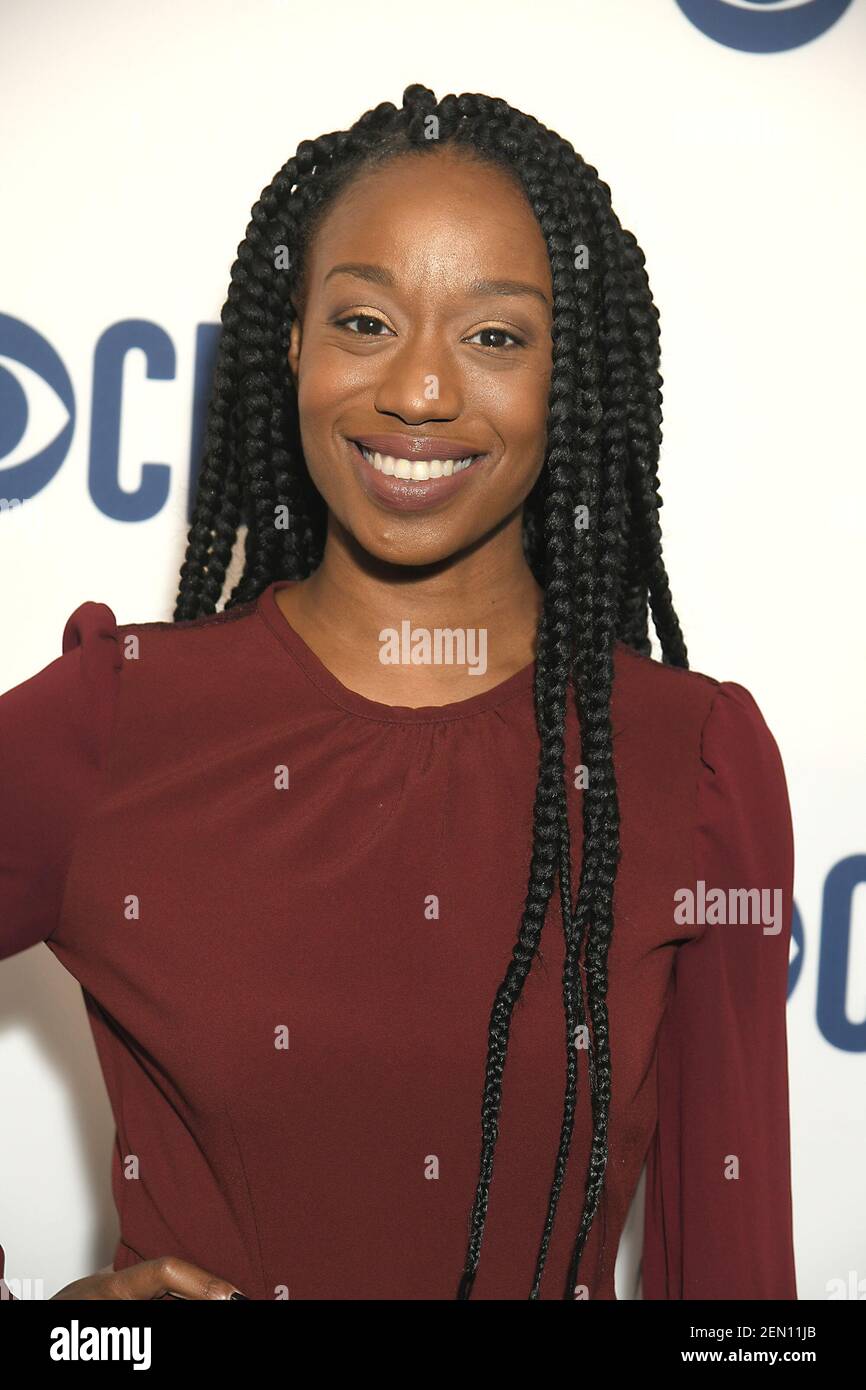 Maya Lynne Robinson of " The Unicorn" attends the CBS Upfront 2019-2020 ...
