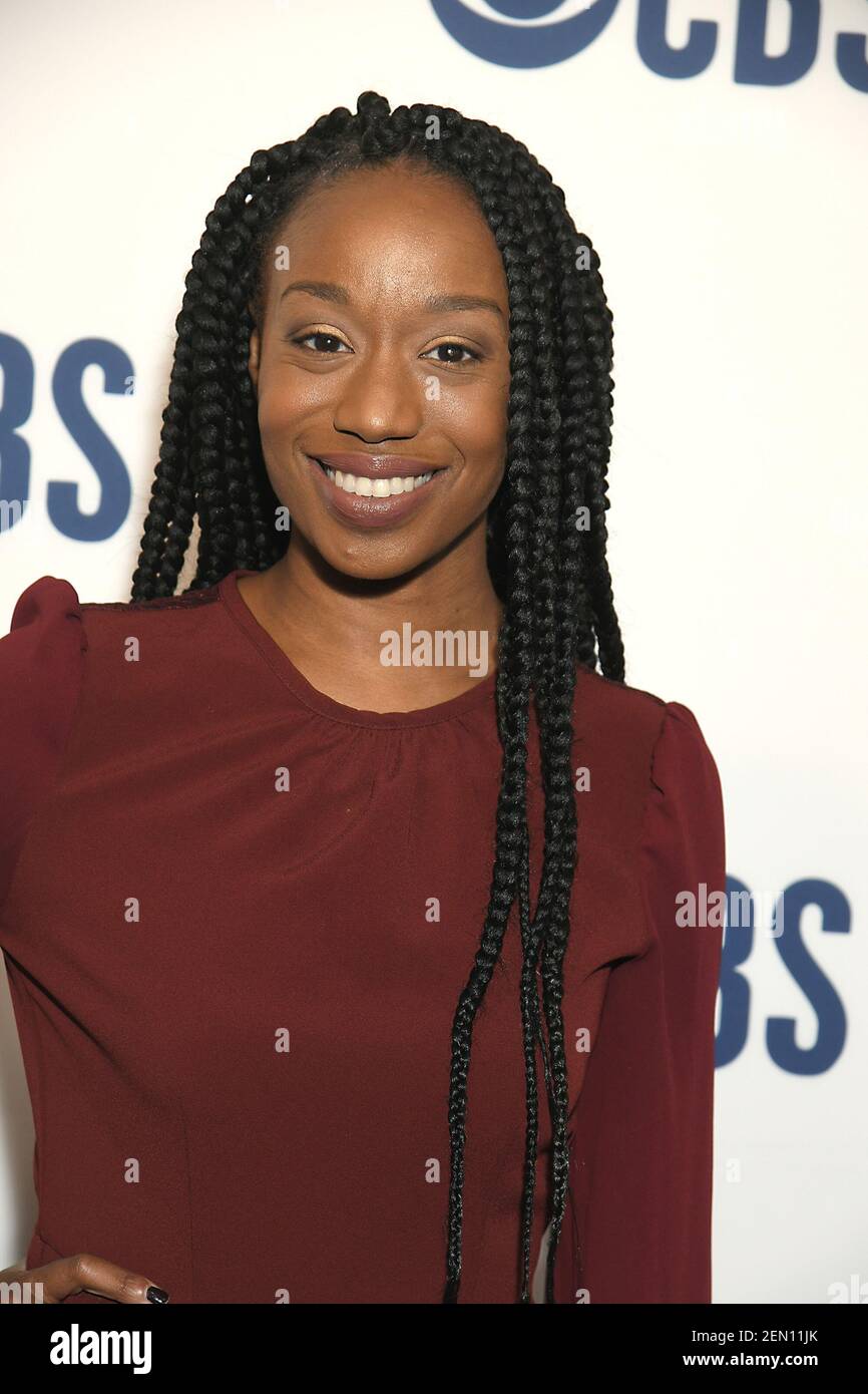 Maya Lynne Robinson of " The Unicorn" attends the CBS Upfront 2019-2020 ...