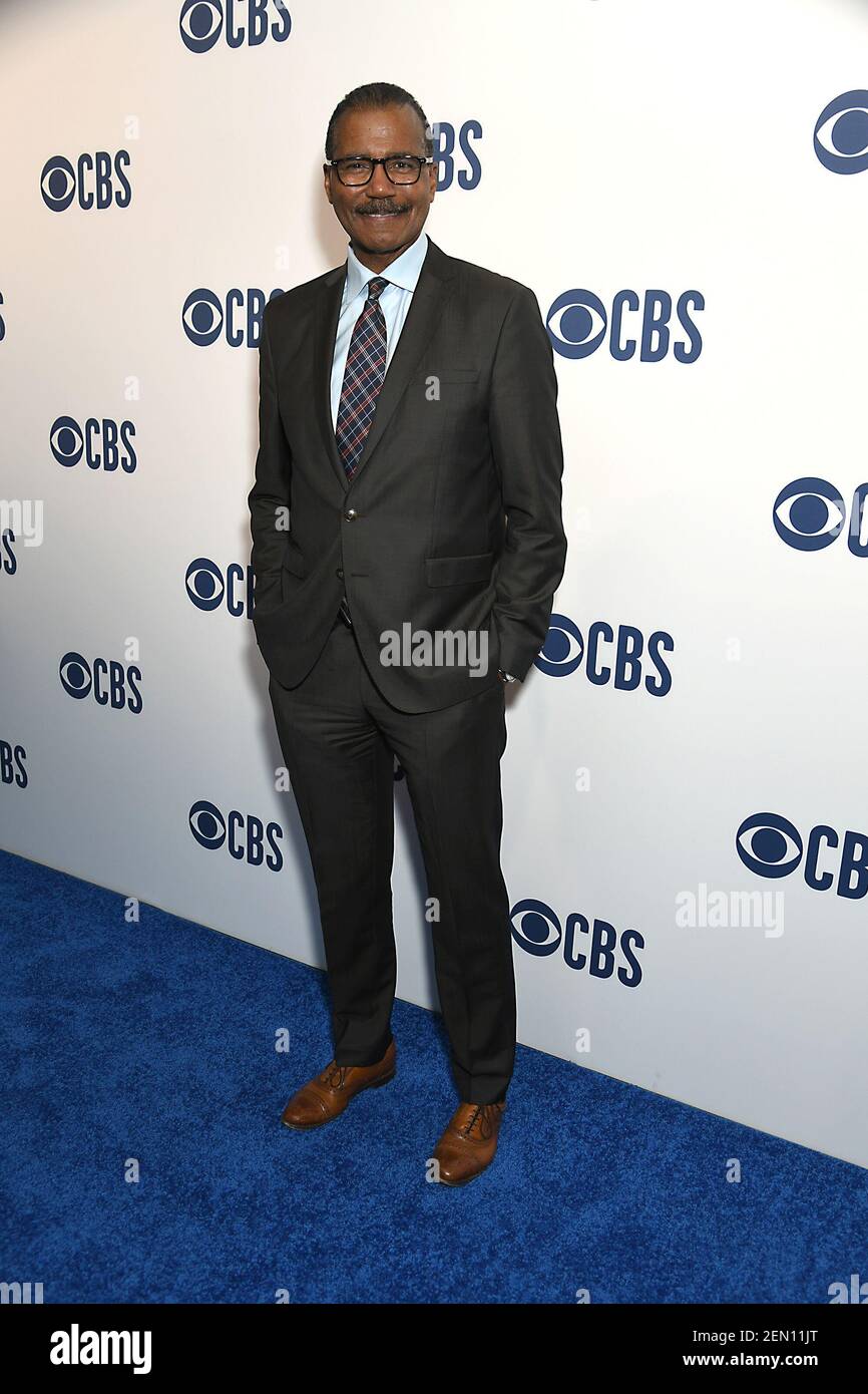 Bill Whitaker of " 60 Minutes" attend the CBS Upfront 2019-2020 on May ...