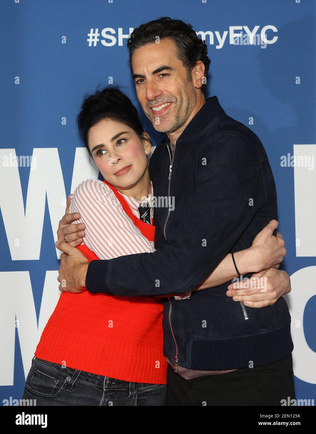 Sacha Baron Cohen (R) and Sarah Silverman attend the FYC event for Who ...