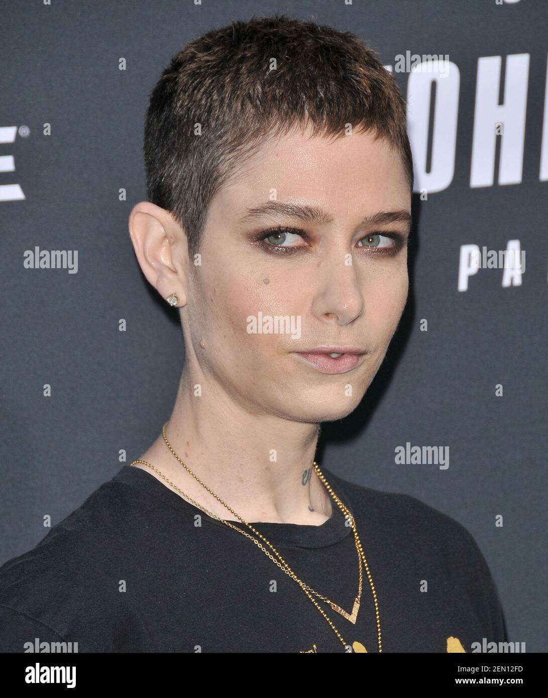Asia Kate Dillon arrives at Lionsgate's "John Wick: Chapter 3 ...
