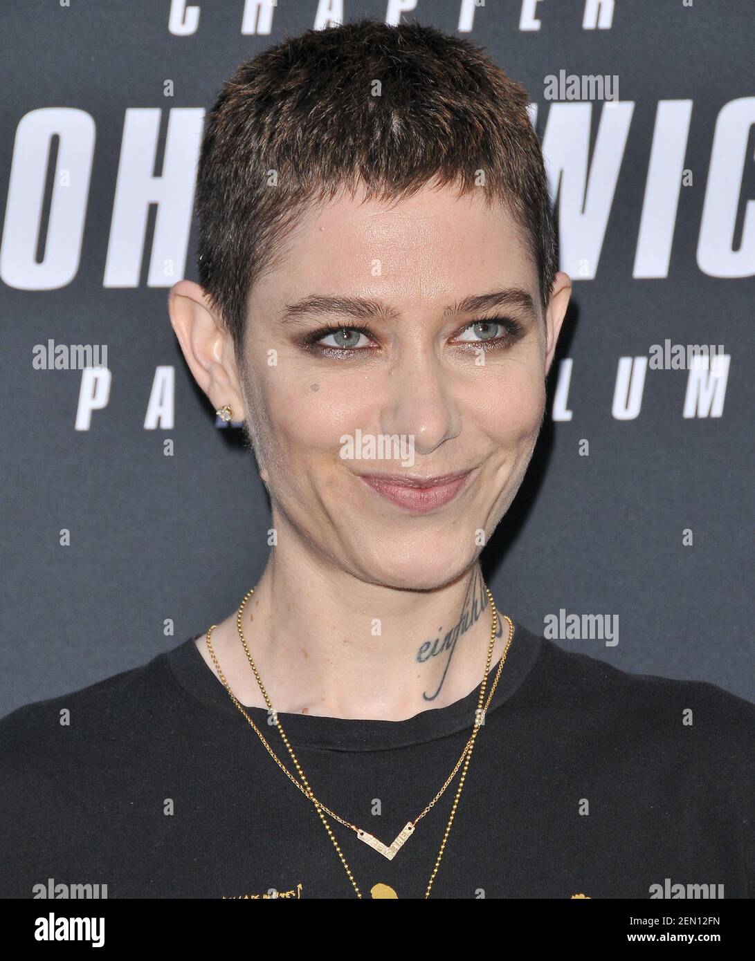 Asia Kate Dillon arrives at Lionsgate's "John Wick: Chapter 3 ...