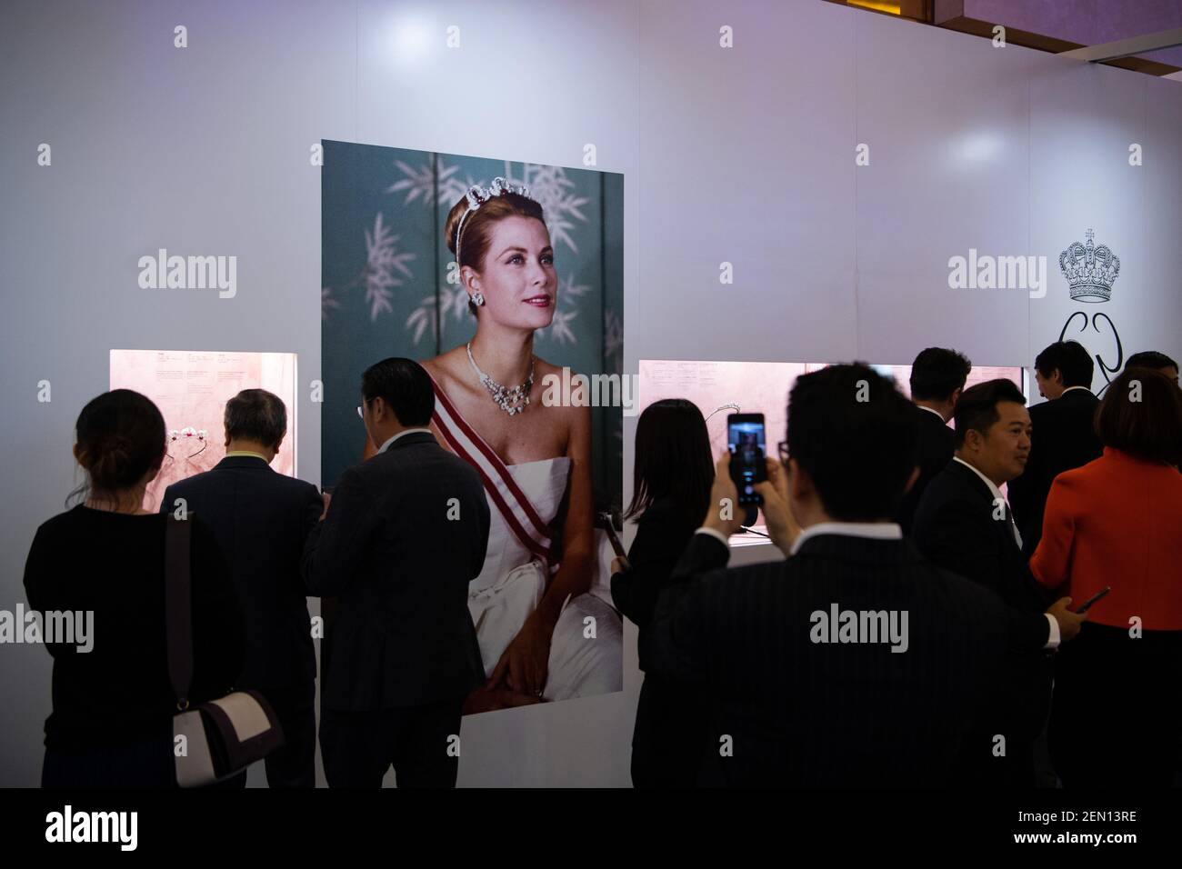 People visit the "Grace Kelly, from Hollywood to Monaco" exhibition in ...