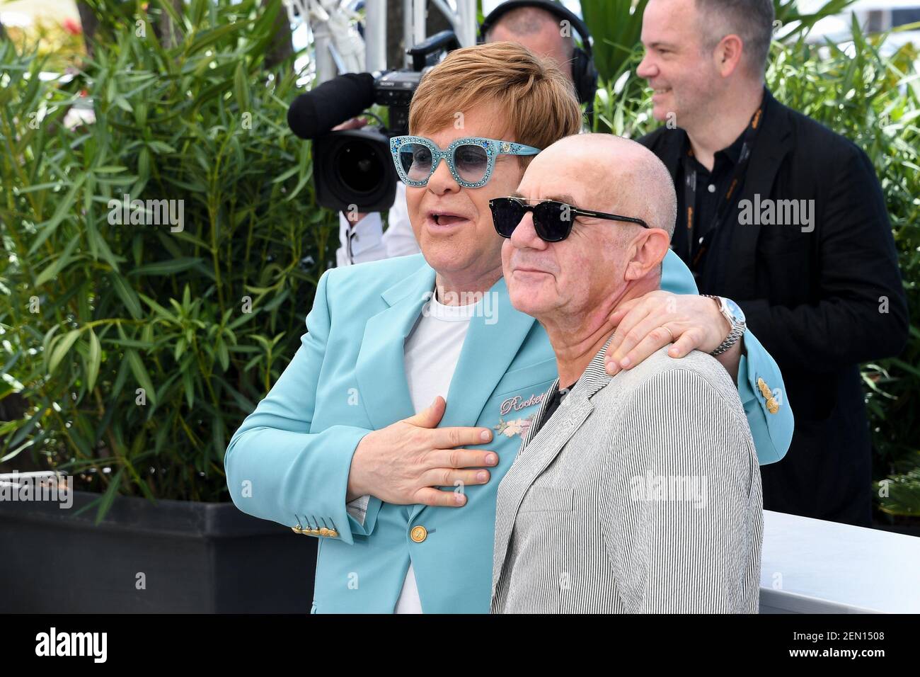 Elton John at the Rocketman photocall during 72th International Cannes ...
