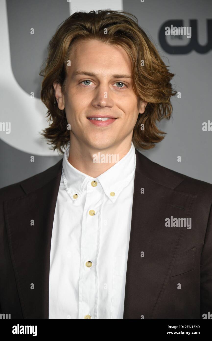 Alex Saxon arrives to the 2019 CW Network Upfront, held at New York ...
