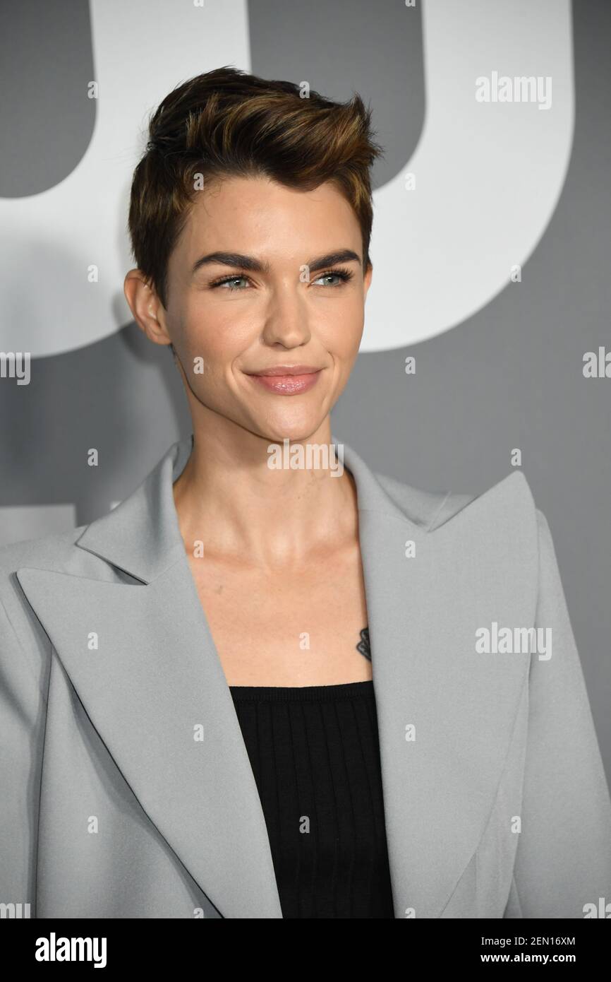 Ruby Rose arrives to the 2019 CW Network Upfront, held at New York City ...