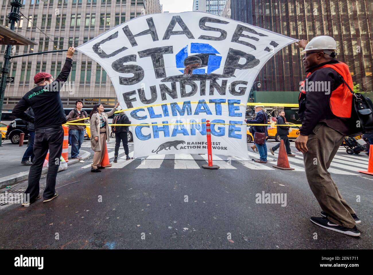 Protests against Chase Bank for its role as the world’s worst funder of ...