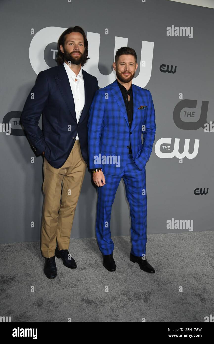 Jared Padalecki, Jensen Ackles arrives to the 2019 CW Network Upfront ...