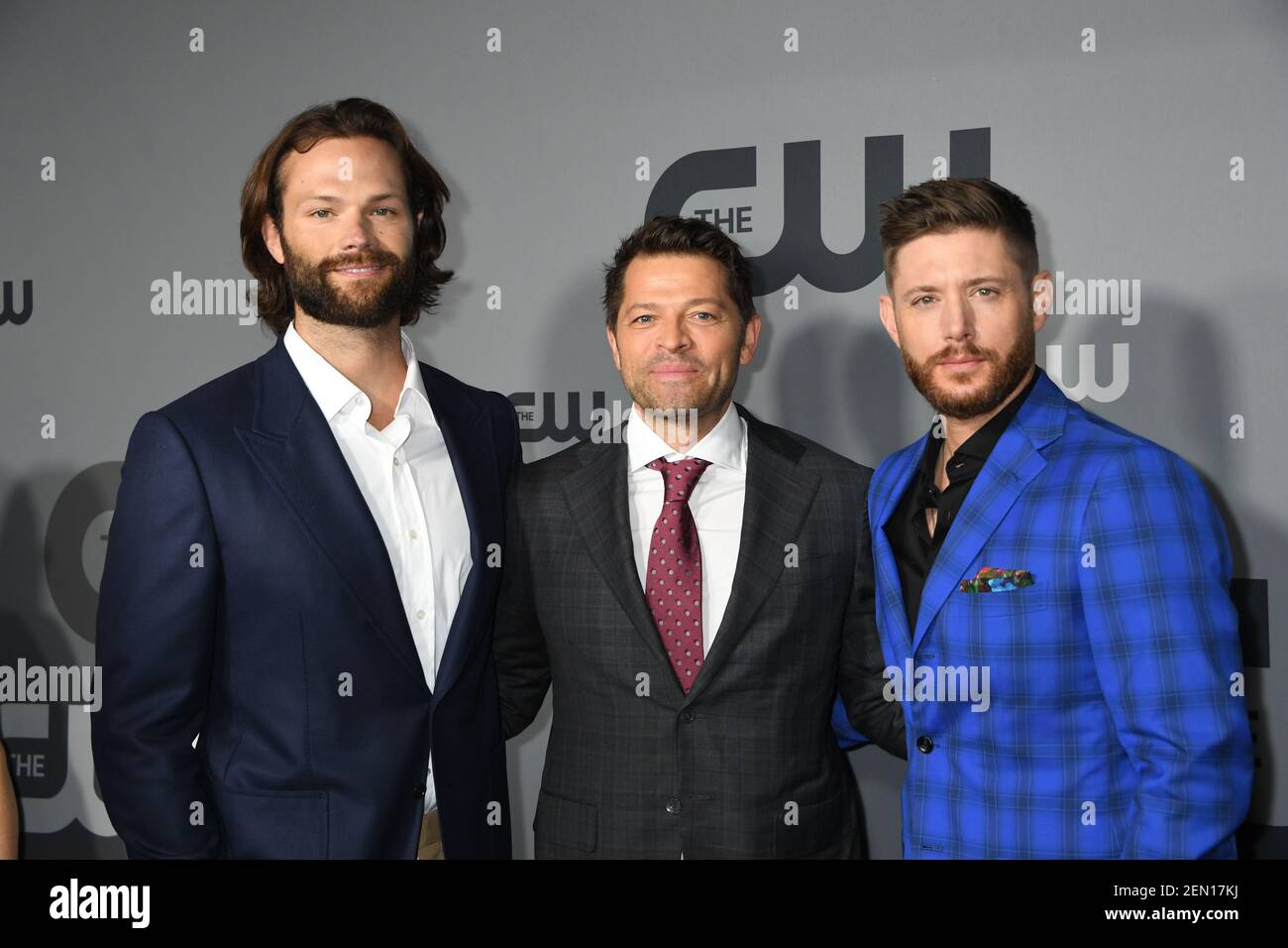 Jared Padalecki, Micha Collins, Jensen Ackles arrives to the 2019 CW ...